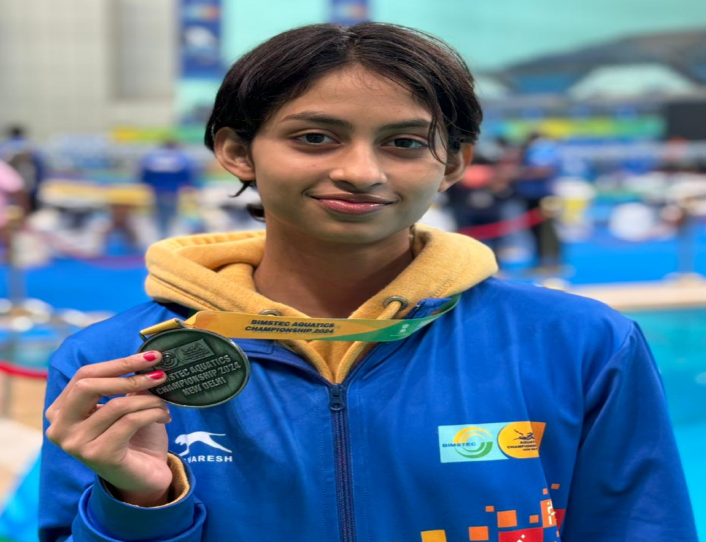 ଓଡ଼ିଆ ସନ୍ତରଣକାରୀ ମନ୍ନତାଙ୍କୁ ପ୍ରଥମ ଅନ୍ତର୍ଜାତୀୟ ପଦକ - Dharitri