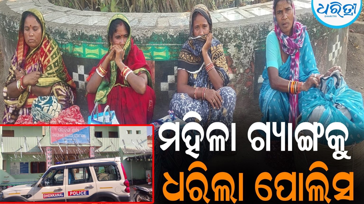 ମହିଳା ଗ୍ୟାଙ୍ଗକୁ ଧରିଲା ପୋଲିସ: ସୁନା ମାଳ ଗୁନ୍ଥିବା ନାଁରେ କରୁଥିଲେ ଲୁଟ୍ ...